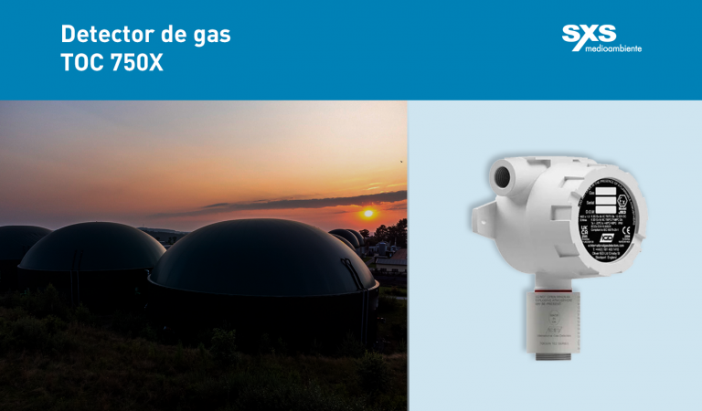Detector de gas TOC 750X – SXS Medioambiente